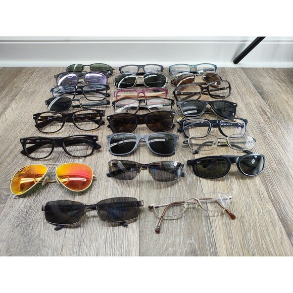 Ray-Ban | Accessories | Lot Of 23 Vintage Eyeglasses Sunglasses Frames ...